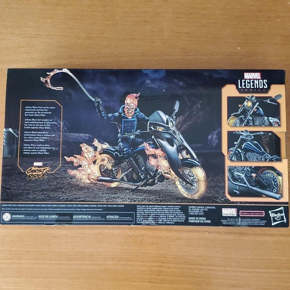 Marvel Comics 6-Inch Legends Ghost Rider & Hell Cycle | eBay