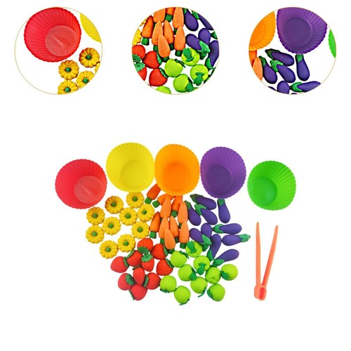 Counting Sorting Toy Set Preschool Learning Activities for Toddlers ...