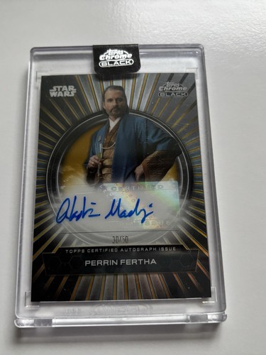 Alastair McKenzie as Perrin Fertha 2024 Topps Chrome Black Star Wars ...