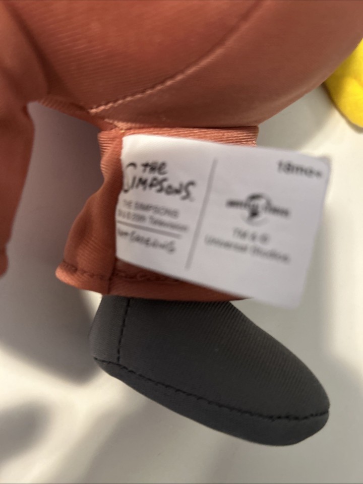 The Simpsons Ralph Wiggum Plush Stuffed Figure Toy Doll Universal ...