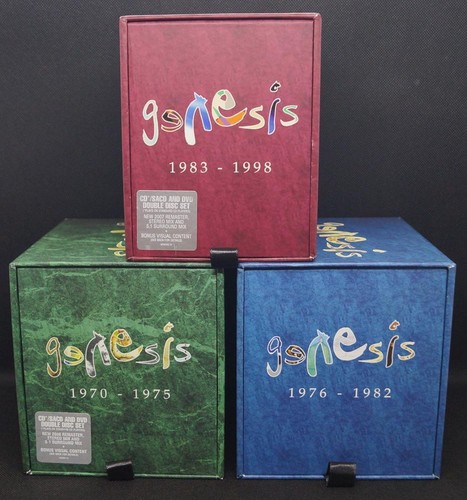 Genesis SACD Boxset"1970-1975","1976-1982","1983-1998" | eBay