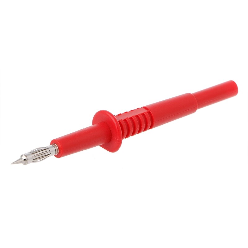 2 Pcs Copper Rod Multimeter Testing Probe 4mm Socket Type Probe Banana ...