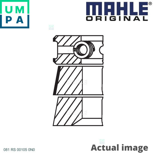 4X PISTON RING KIT FOR BMW N57D30A/B/C 3.0L 6cyl 5 F10 ALPINA N57 D30 B ...