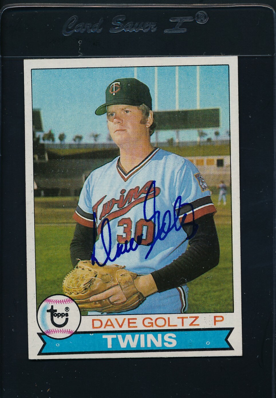 1979 Topps #27 Dave Goltz Twins Signed Auto *8055 | eBay