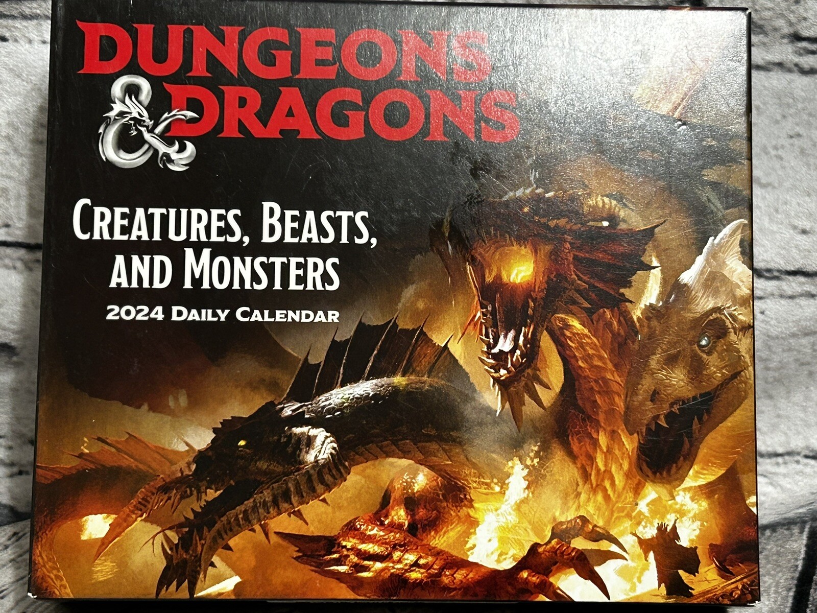 Dungeons and Dragons 2024 Day-To-Day Calendar : Creatures, Beasts, and Monsters by Wizards of ...