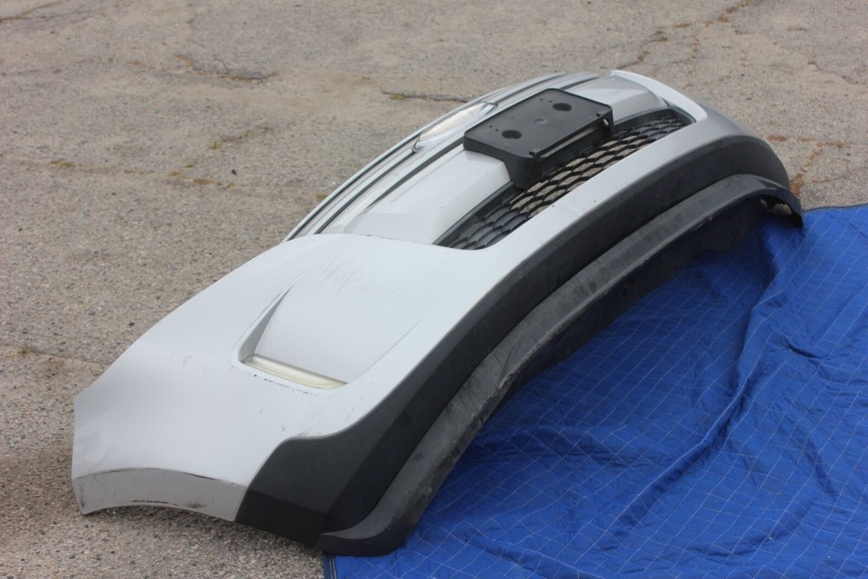 11-14 2013 FORD EDGE FRONT BUMPER COVER VALANCE LIP DRL GRILL GENUINE ...