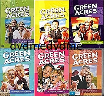 Green Acres Complete DVD Season 1-6 Set Brand New and Sealed Plays ...