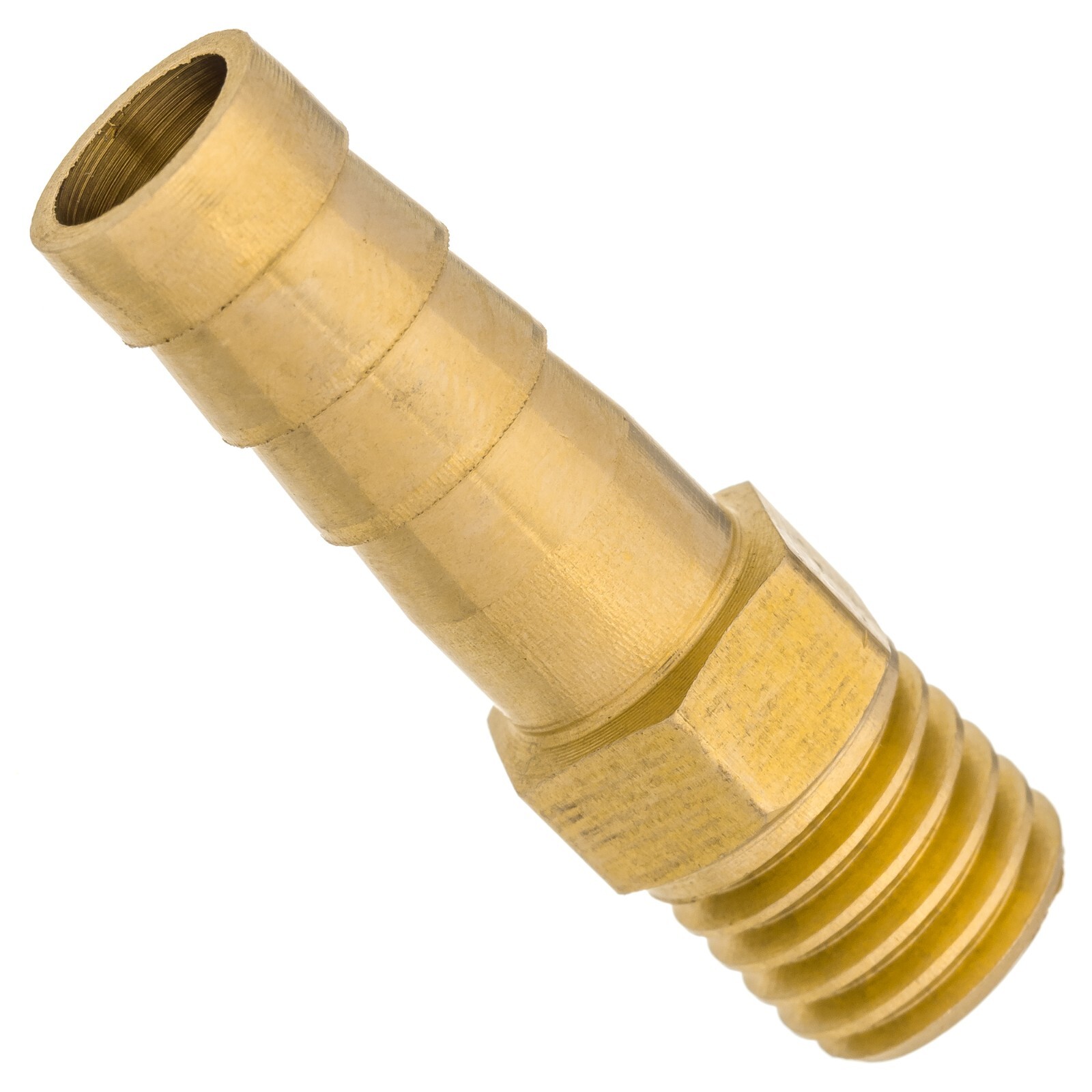 3x Brass 8mm Barb Hose To M10 x 1.5mm Male Threaded Pipe Fitting Tail ...