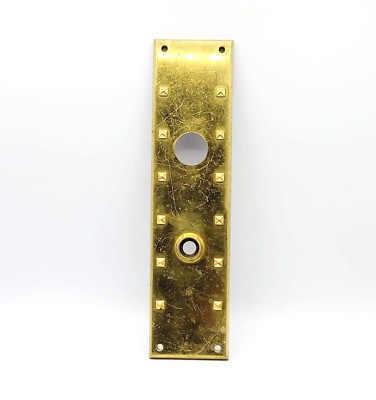 Door Plates & Backplates - Brass Exterior
