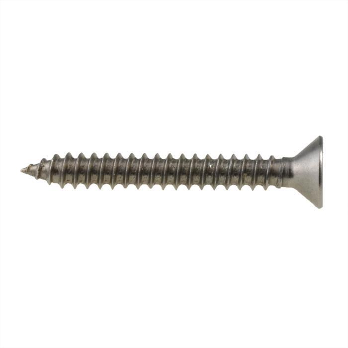 Qty 5 Countersunk Eye Drive 8g x 5/8 Stainless Snake Eye Self Tapping ...