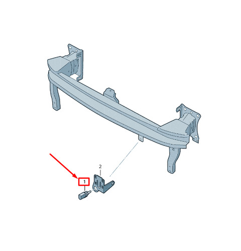 NEW VW GOLF VII 5G MK7 AMBIENT TEMPERATURE SENSOR 5G0820535B ORIGINAL ...