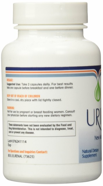 1 Uriflow Natural Treatment for Kidney Stones 60 Capsule for sale ...