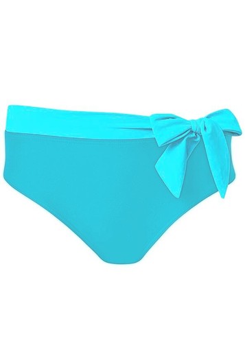 VENUS Women's Tamera High-Waist Bikini Swimsuit BOTTOMS, Blue (Aqua ...