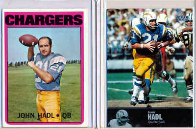 JOHN HADL SAN DIEGO CHARGERS CARD LOT (3) | eBay