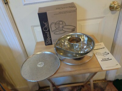 PAMPERED CHEF SPRINGFORM PAN SET #1540 HEART VALENTINE'S DAY INSERT | eBay