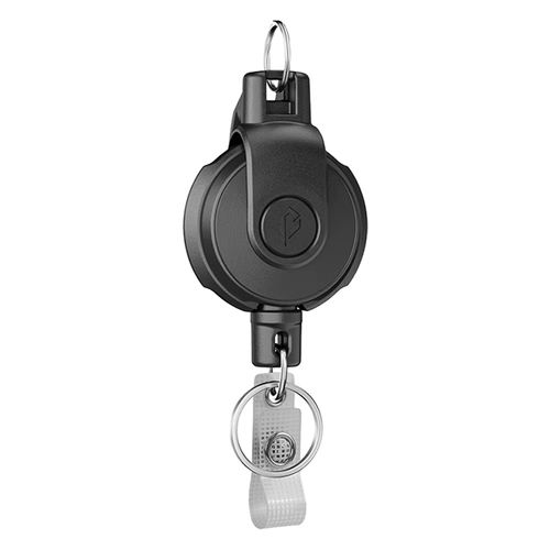Retractable Key‌ Chain for Man Reel‌ Badge Holders Retractabl Carabiner ...
