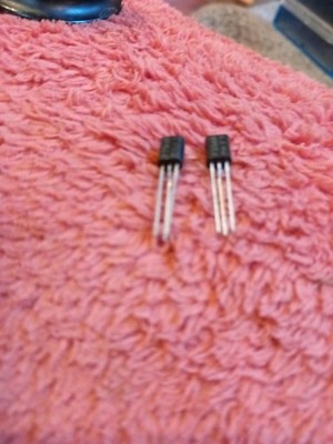 2x Fairchild JFET Transistor 3 Pin RF FET TO92 BF256B + Free ...