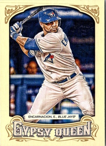 2014 Topps Gypsy Queen Edwin Encarnacion #107 Toronto Blue Jays ...