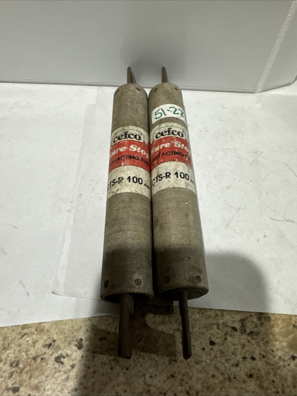 Cefco CTS-R 100 Amp Fast Acting Sure Stop Fuse (Lot Of 2) | eBay