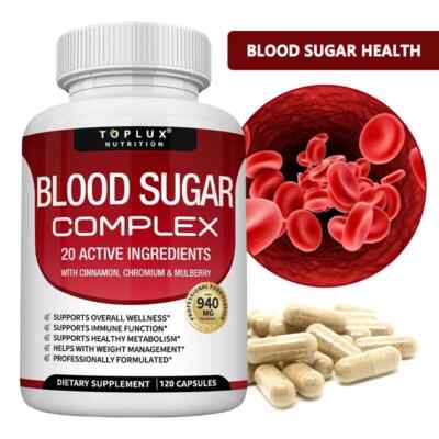 Blood Sugar Complex Capsules - Control blood sugar levels, weight ...