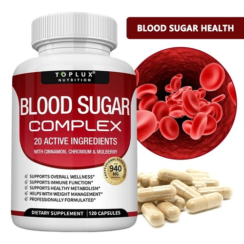 Blood Sugar Complex Capsules - Control blood sugar levels, weight ...