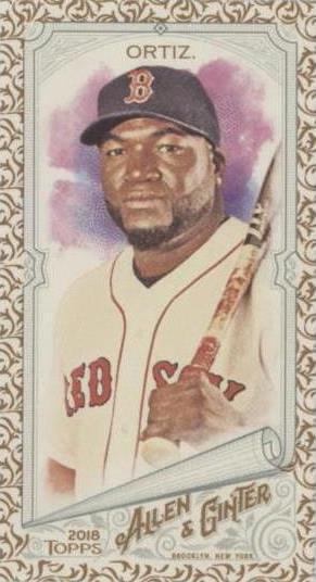 2018 Topps Allen & Ginter - David Ortiz #106 Mini Gold for sale online ...