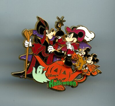 Japan Disney Mickey & Pals Halloween Captain Hook Lost Boys Jafar Goofy ...