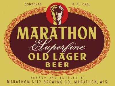 Marathon Old Lager Beer, Wisconsin NEW Metal Sign 24"x30" USA STEEL XL ...