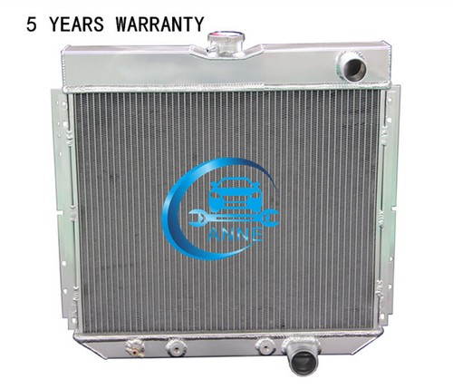 340 3 Rows Aluminum Radiator For Ford Mustang 67 68 69 70 Mercury ...