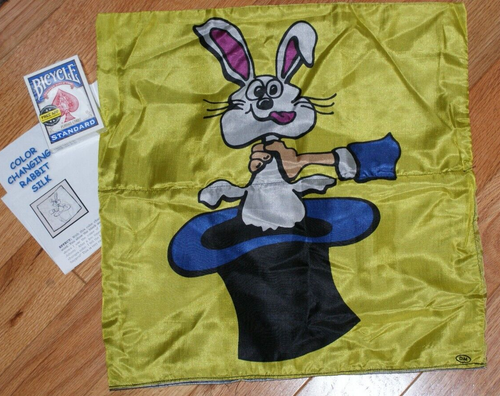 COLOR CHANGING RABBIT SILK 18 inch (Daytona Magic) -- kidshow quickie ...