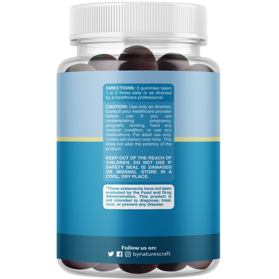 Calming Gummies for Adults with Ashwagandha and Magnesium - Relaxing ...