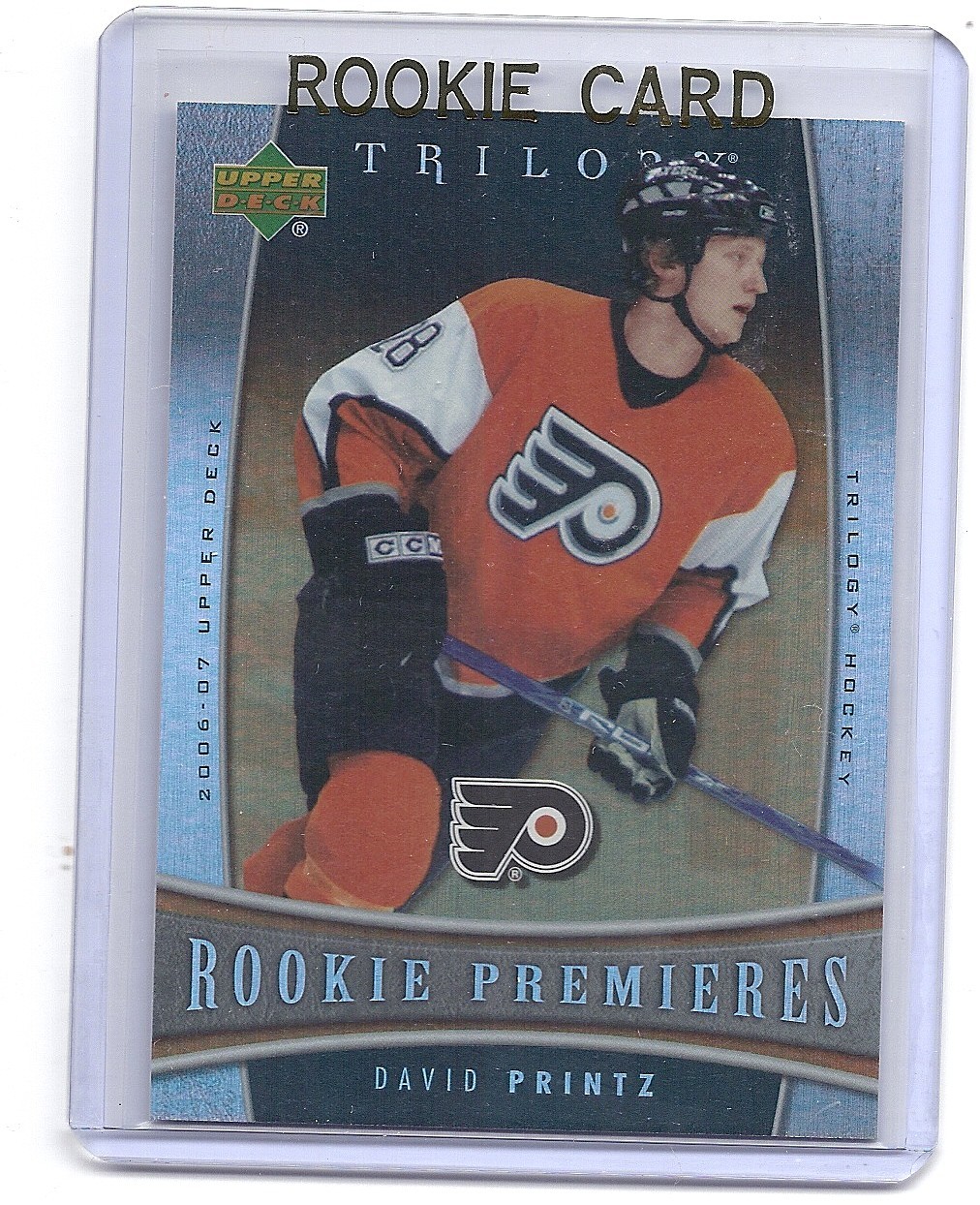06-07 2006-07 TRILOGY DAVID PRINTZ ROOKIE RC /999 141 PHILADELPHIA ...