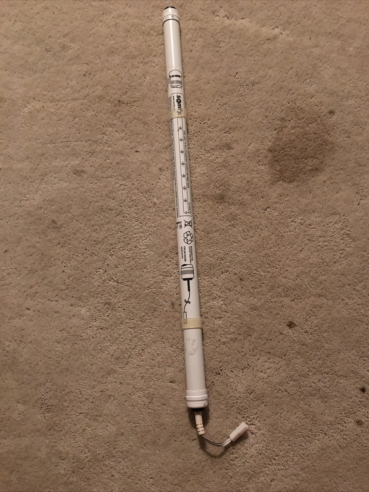 SOMFY RELOADABLE BLIND BATTERY TUBE 9014020B WITH BATTERIES! | eBay