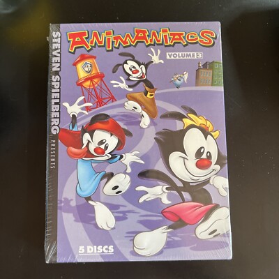 WB Animaniacs - Vol. 3 (DVD, 2007, 5-Disc Set) Brand New Factory Sealed ...
