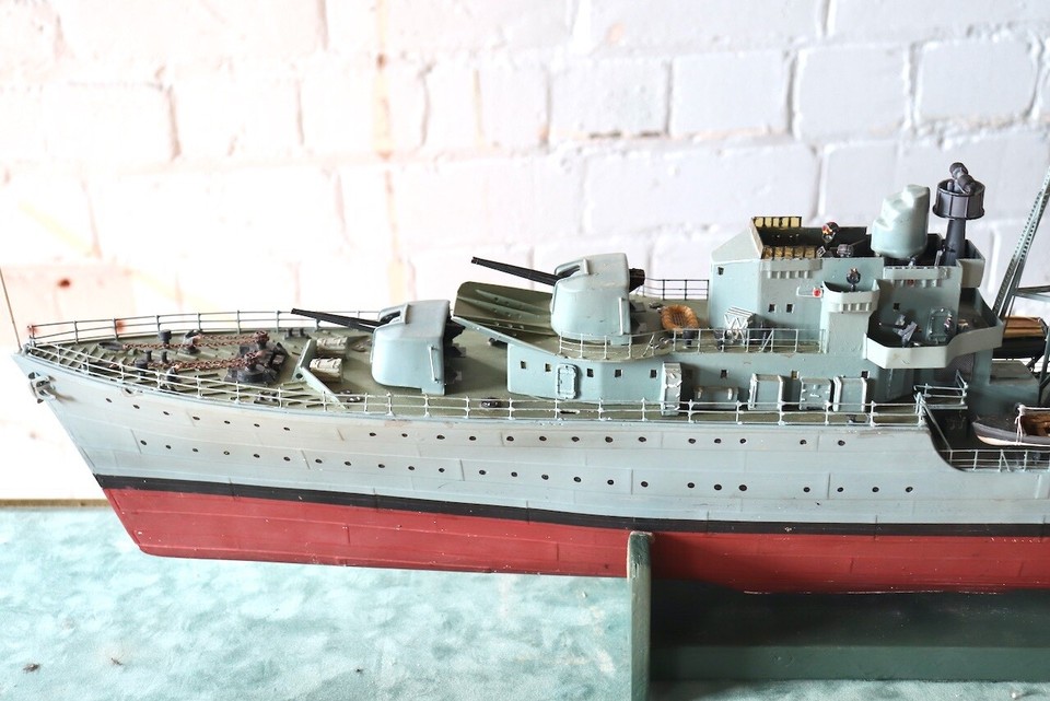 RADIO CONTROL MODEL SHIP HMS KELLY WWII K CLASS DESTROYER LORD ...