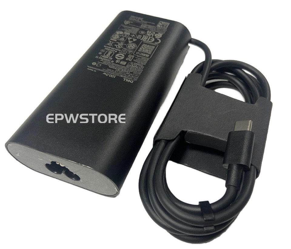 20V 5A 100W USB Type C AC Charger Adapter For Dell Precision 3580 3581 ...