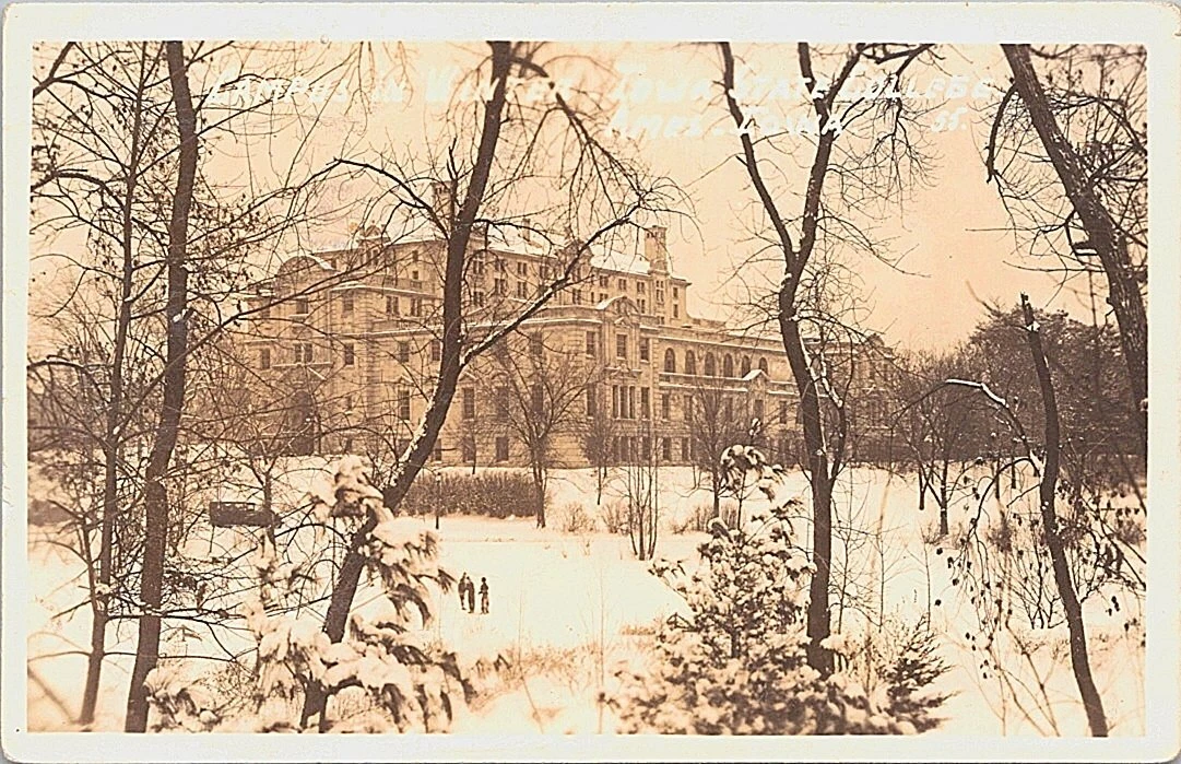 Iowa State University Campus Winter