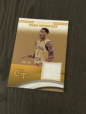 2016 Panini Georgia Tech Yellow Jackets - Memorabilia Iman Shumpert #IS ...