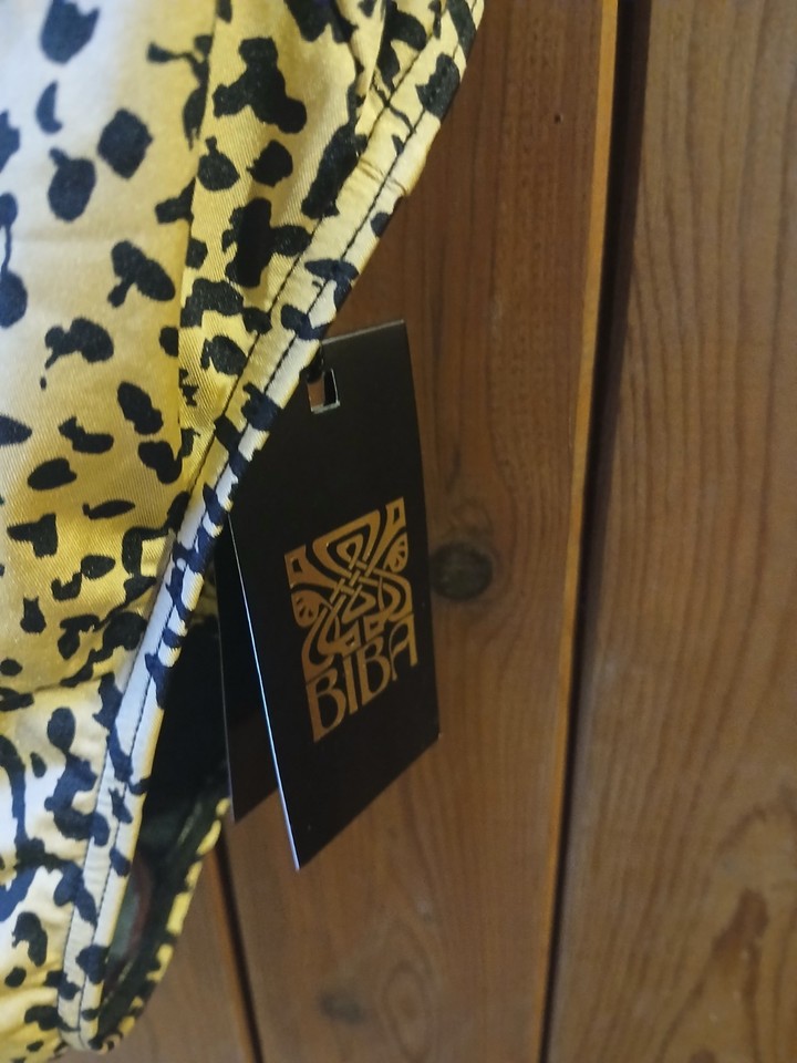 Biba Statement Leopard One Piece Swimsuit Bathing Costume Size 16 NEW ...