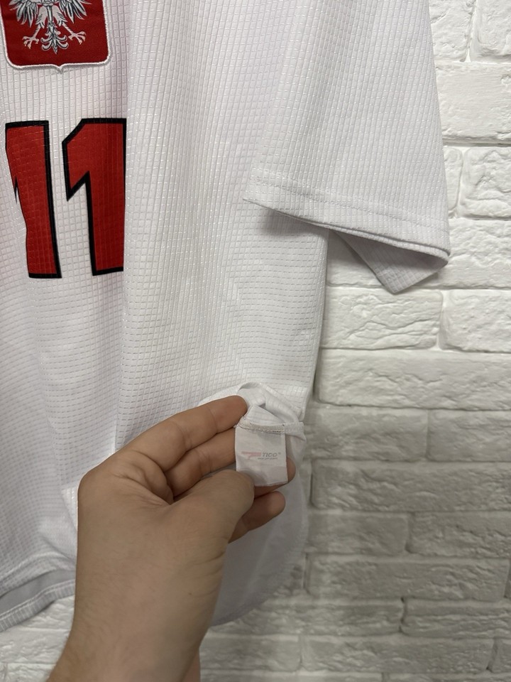 Rare Vintage Tico Poland 00s Home Jersey 11Emanuel Olisadebe World Cup ...