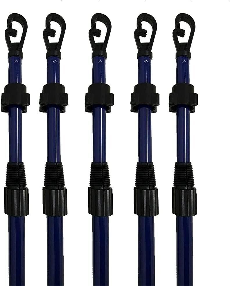 Extending Clothes Prop Washing Line Galvanized Support Pole Heavy Duty ...