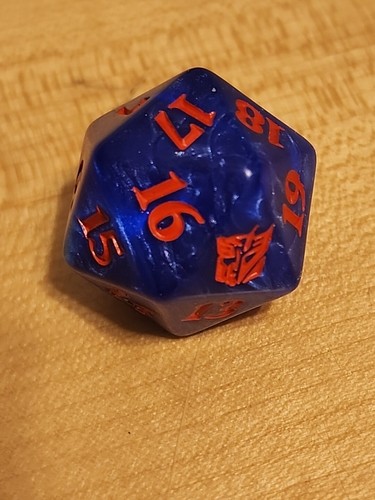 MTG 20-SIDED Oversized LIFE COUNTER DICE TRANSFORMERS | eBay