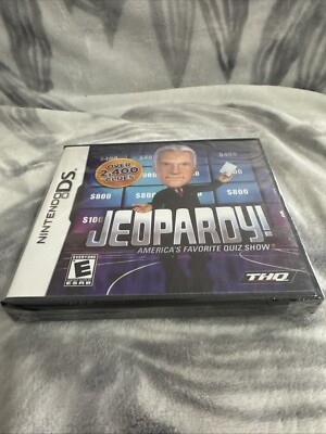 JEOPARDY (Nintendo DS, 2010) New & Factory Sealed 785138364087| eBay
