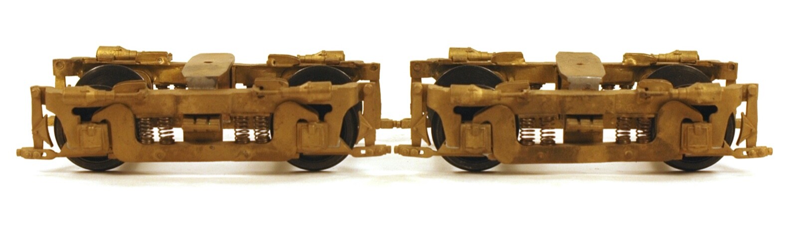 O Scale brass AAR Type B four-wheel diesel truck, by an unkown builder ...