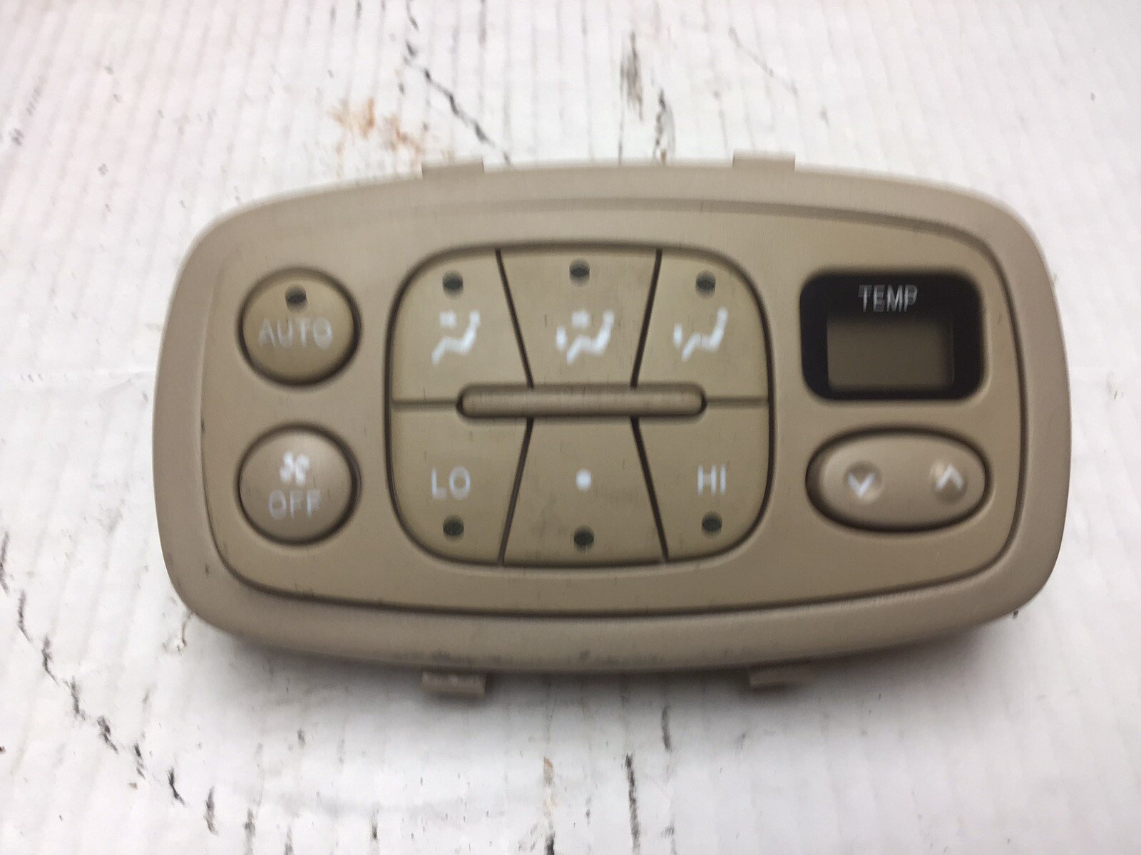 2004 Toyota Sienna Rear Climate Control Panel Switch | eBay