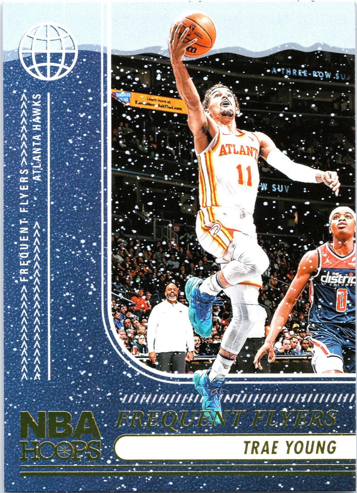 2024-25 Panini Nba Hoops - Frequent Flyers Trae Young #12 Winter for ...