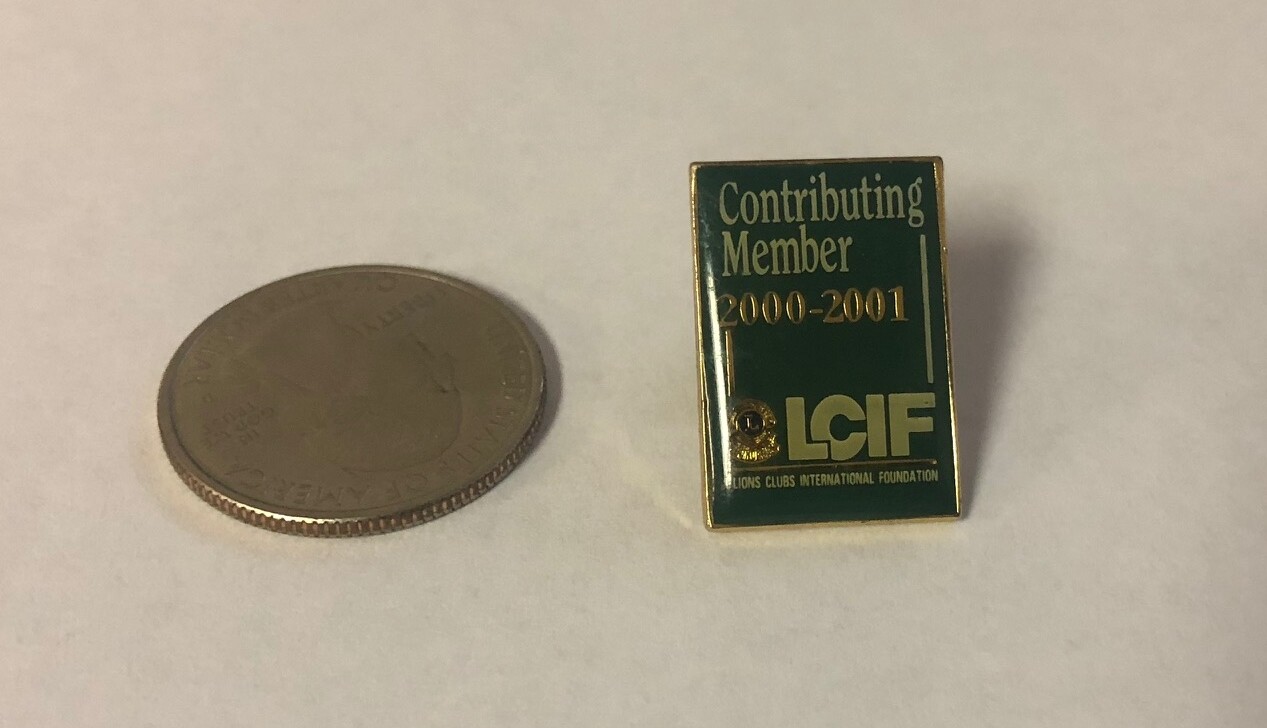 2000-2001 LCIF Lions Club Contributing Member Pin | eBay