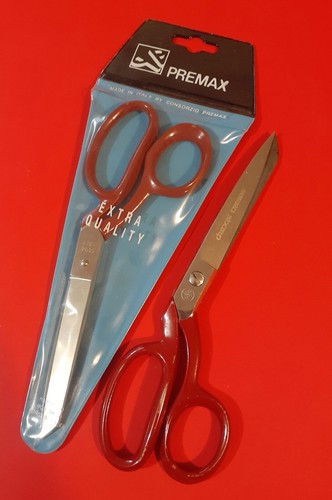 Mundial Premax Dressmaker Shears Tailor Scissors 2 pair Made in Italy ...