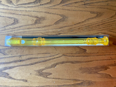 Pier One Schylling Yellow Plastic Recorder w/ Cleaning Tool NIB | eBay