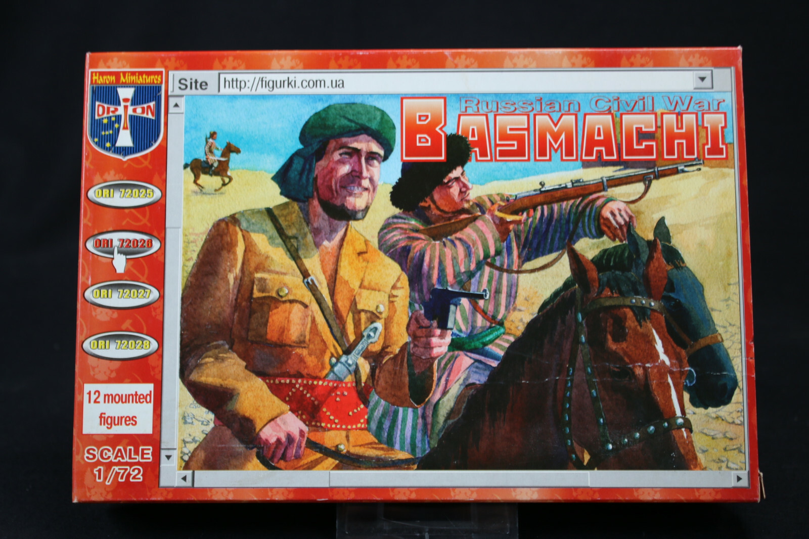 YT070 HARON MINIATURES ORION 1/72 maquette figurine ORI 72026 Basmachi ...